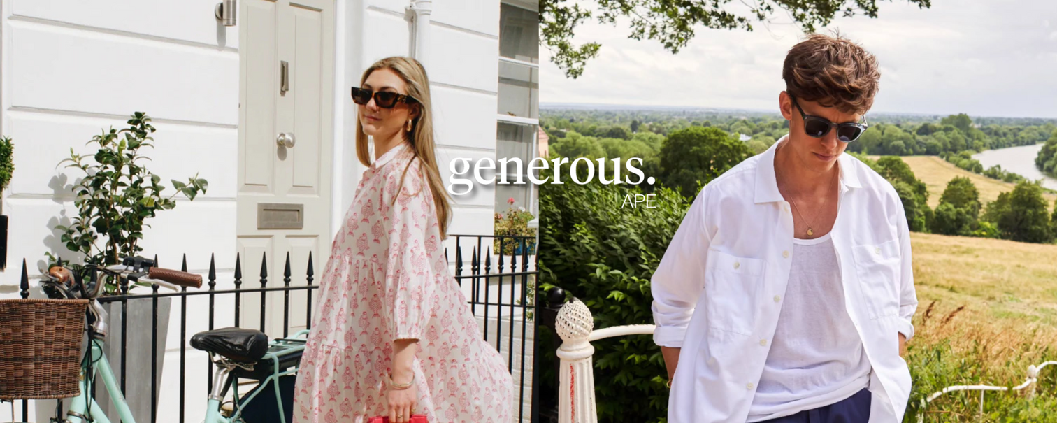 Generous APE - Style Led Sustainable Marketplace